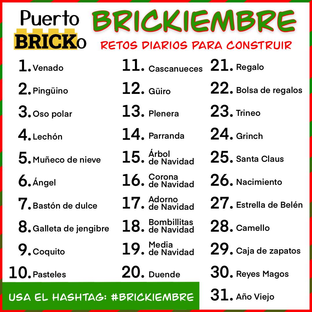 Brickiembre – Creaciones inspiradas en Navidad - Puerto Bricko